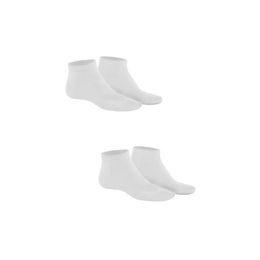 Hudson Sneakersocken Only 2-Pack hautfreundlich in White | Gr.: 43-46
