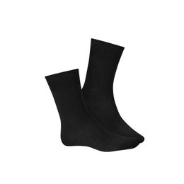 Hudson Socken Relax Exquisit w&auml;rmend in Black | Gr.: 45/46