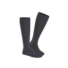 Hudson Kniestrümpfe Relax Cotton wärmend in Grau-mel. | Gr.: 41/42