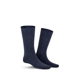 Kunert Socken Richard druckfreier Bund in Jeans mel. | Gr.: 47-50