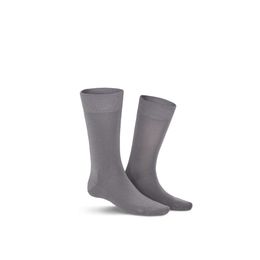 Kunert Socken Longlife langlebig in Silver | Gr.: 47-50