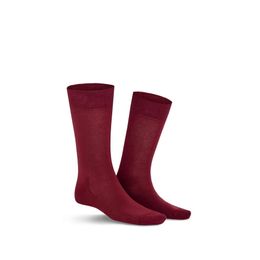 Kunert Socken Richard druckfreier Bund in Merlot | Gr.: 47-50