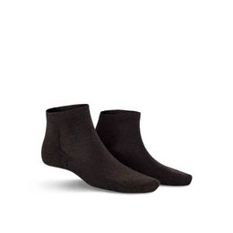 Kunert Sneakersocken Fresh Up klimaregulierend in Brown-mel. | Gr.: 43-46