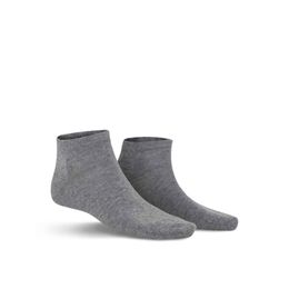 Kunert Sneakersocken Fresh Up klimaregulierend in Silver-mel. | Gr.: 43-46