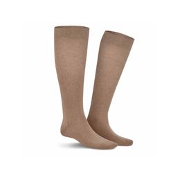 Kunert Kniestr&uuml;mpfe Richard hautfreundlich in Beige-mel. | Gr.: 43-46
