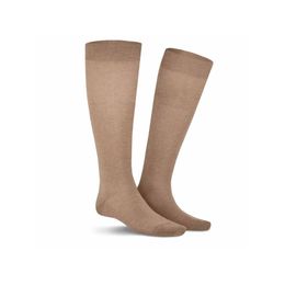 Kunert Kniestr&uuml;mpfe Clark Komfortbund in Beige-mel. | Gr.: 43-46