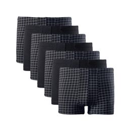 REDBEST Baumwolle, Single-Jersey Pants 7er-Pack in schwarz | Gr.: 6
