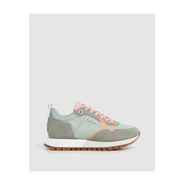 Pepe Jeans Sneaker Ari in 701-Verde/rosa | Gr.: 39