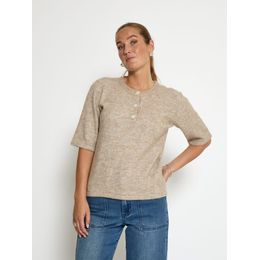 Minus Pullover in String Melange | Gr.: XL