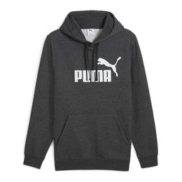 Puma Hoodie "ESS No.1 Logo Hoodie FL" in Grau | Gr.: M