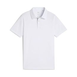 Puma Polo "Boys Pure 2.0 Polo" in Wei&szlig; | Gr.: 128