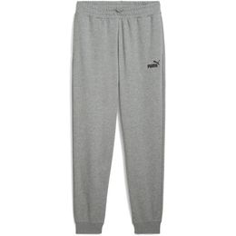 Puma Sporthose "ESS No.1 Logo Sweatpants TR cl" in Grau | Gr.: S