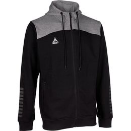 Select Trainingsjacke "Kapuzen-Sweatjacke Oxford V22" in Schwarz | Gr.: 8