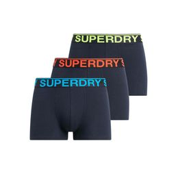 Superdry Boxershort 3er Pack in Dunkelblau | Gr.: M