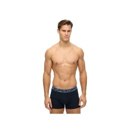 Superdry Boxershort 3er Pack in Dunkelblau/Grau | Gr.: M