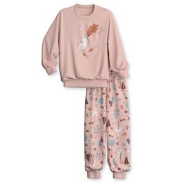 Calida Pyjama in peach rose | Gr.: 80/86