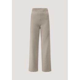 hessnatur Strick Hose in taupe | Gr.: XXL