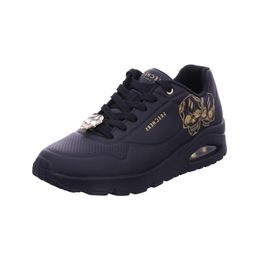 Skechers Schnürhalbschuh in schwarz | Gr.: 41