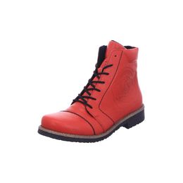 Rieker Schnürboot Warmfutter in rot | Gr.: 41