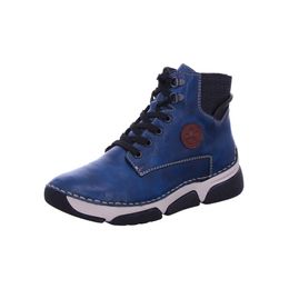 Rieker Schnürboot Warmfutter in blau | Gr.: 40
