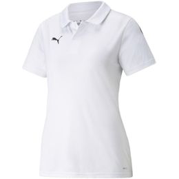 Puma Polo "TeamLIGA Sideline Polo W" in Weiß | Gr.: XS
