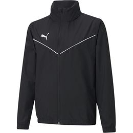 Puma Jacke "TeamRISE All Weather Jacket Jr" in Schwarz | Gr.: 164