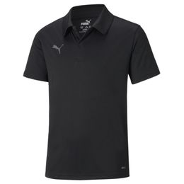 Puma Polo "TeamLIGA Sideline Polo Jr" in Schwarz | Gr.: 152