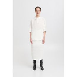 Ichi Poloshirt IXKNITTY Regular fit in Cloud Dancer | Gr.: L