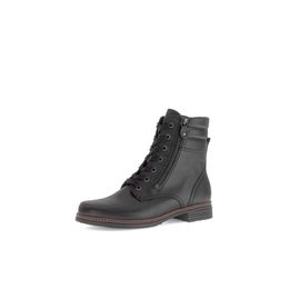 Gabor Fashion Schnürstiefeletten in schwarz | Gr.: 38,5