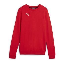 Puma Pullover "TeamGoal CasuaLongsleeve Crew Neck Sweat Wmn" in Rot | Gr.: L