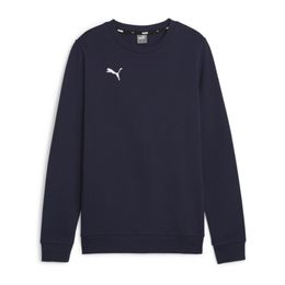 Puma Pullover "TeamGoal CasuaLongsleeve Crew Neck Sweat Wmn" in Blau | Gr.: M