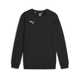 Puma Pullover "TeamGoal CasuaLongsleeve Crew Neck Sweat Jr" in Schwarz | Gr.: 164