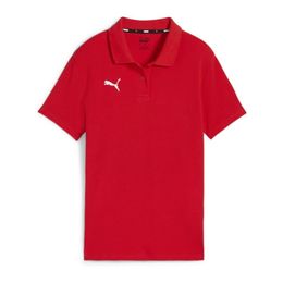 Puma Polo "TeamGoal CasuaLongsleeve Polo Wmn" in Rot | Gr.: L