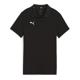 Puma Polo "TeamGoal CasuaLongsleeve Polo Wmn" in Schwarz | Gr.: L
