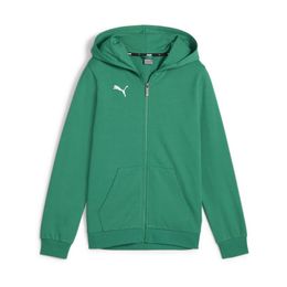 Puma Hoodie "TeamGoal CasuaLongsleeve Hooded Jacket Jr" in Gr&uuml;n | Gr.: 140