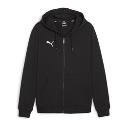 Puma Hoodie "TeamGoal CasuaLongsleeve Hooded Jacket" in Schwarz | Gr.: XL