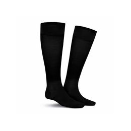 Kunert Kniestr&uuml;mpfe Fly&Care st&uuml;tzend in Black | Gr.: 49-50
