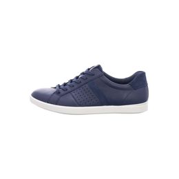 Esgano Damenschnürrschuhe halb sportlicher Boden Da.-Sneaker in Blau | Gr.: 39