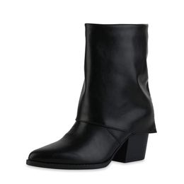 VAN HILL Klassische Stiefeletten Leona in Schwarz | Gr.: 40