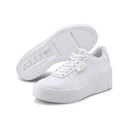 Puma Sneaker "Cali Wedge Wn’s" in Weiß | Gr.: 37