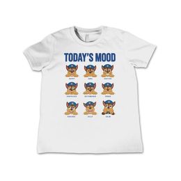 Shirt "PAW PATROL Today's Mood Kids Tee" in Wei&szlig; | Gr.: 9-10 Jahre
