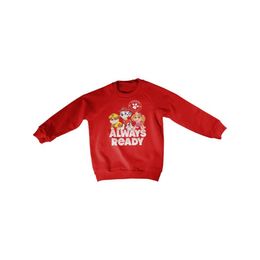 Kinder Sweatshirt "PAW PATROL Always Ready Kids Sweatshirt" in Rot | Gr.: 9-10 Jahre