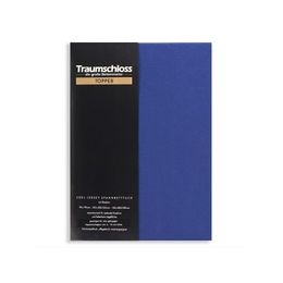 Traumschloss Topper Edel-Jersey Spannbettlaken in marine | Gr.: 90x200 cm - 100x220 cm