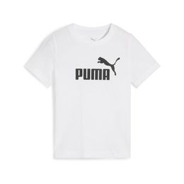 Puma T-Shirt "ESS No.1 Logo Tee PS" in Wei&szlig; | Gr.: 110