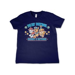 Shirt "PAW PATROL Ready 4 Action Kids Tee" in Blau | Gr.: 4