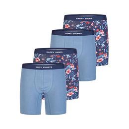Happy Shorts Boxer Jersey Long in sortiert 2 | Gr.: XL