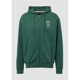 QS Sweatshirt Jacke in 7878_tannengrün | Gr.: XL