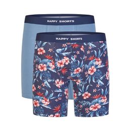 Happy Shorts Boxer Jersey Long in sortiert 2 | Gr.: L