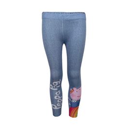 Peppa Pig Leggings Peppa Wutz in Blau | Gr.: 110/116