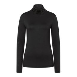 More & More More & More softes Basic-Rollkragenshirt in black | Gr.: 38